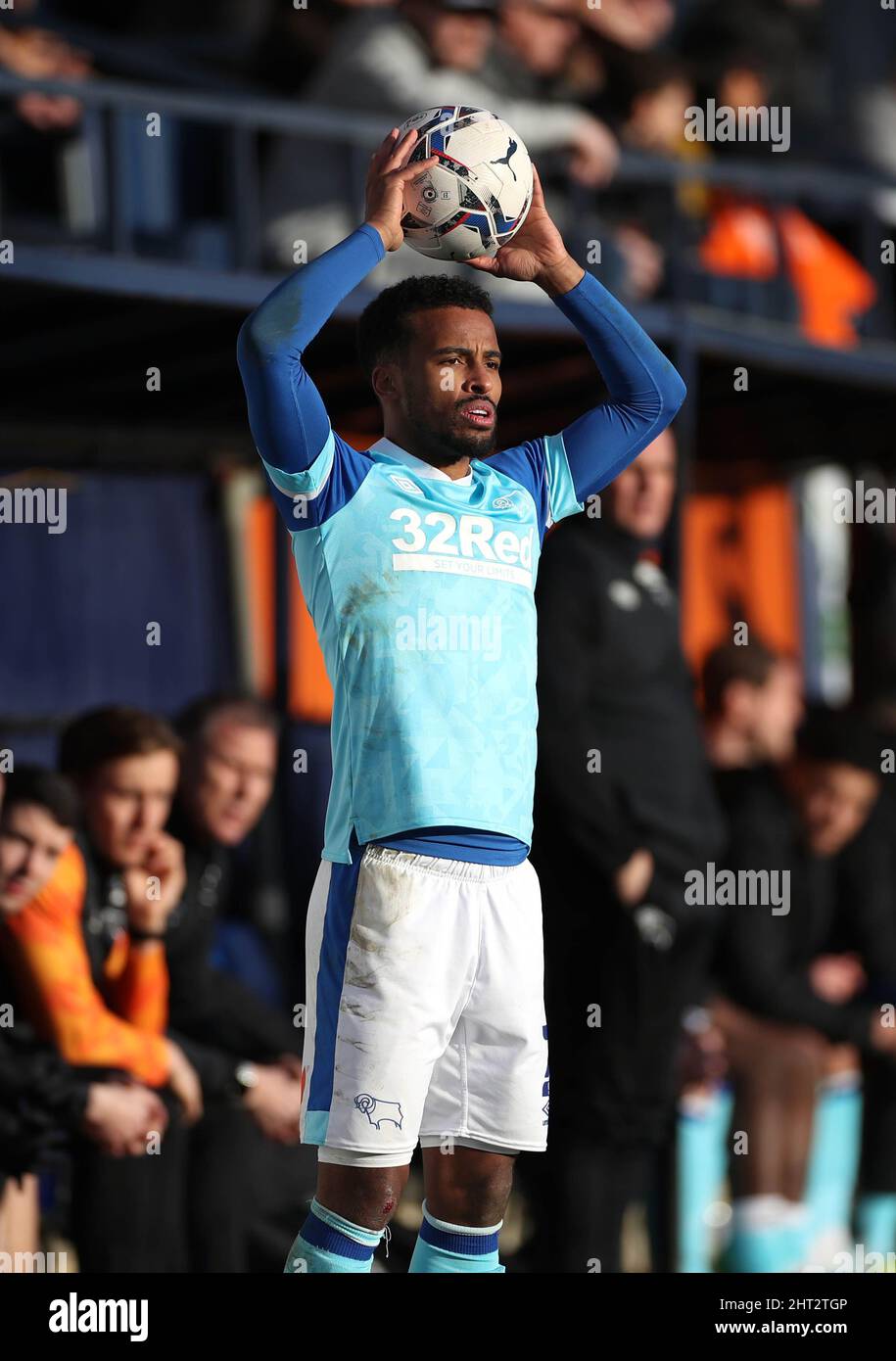 Derby County's Nathan Byrne during the Sky Bet Championship match at ...