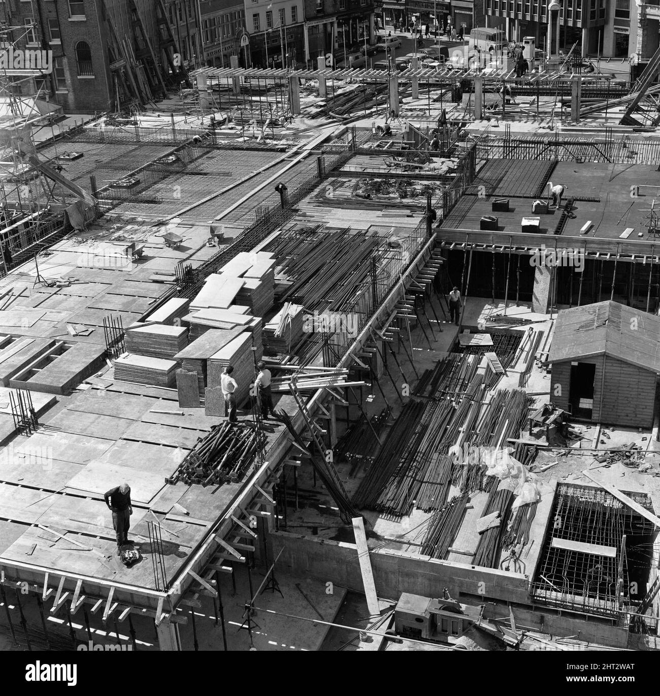 The view from the top of the Prudential Building, Reading, Berkshire ...