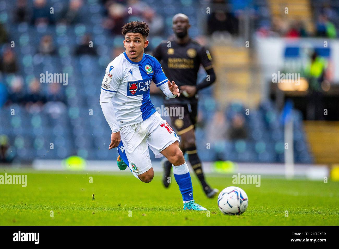 #Tyrhys Dolan #10 of Blackburn Rovers in action Stock Photo - Alamy
