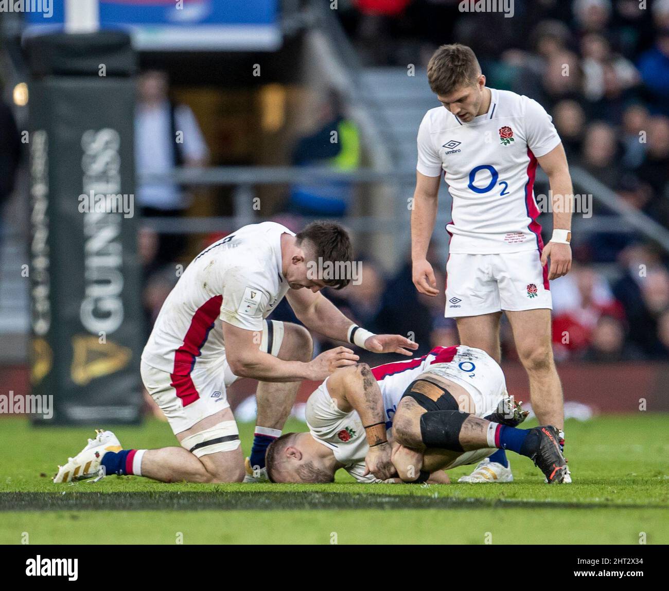 26th February 2022 ; Twickenham Stadium, London, England; 6-Nations ...