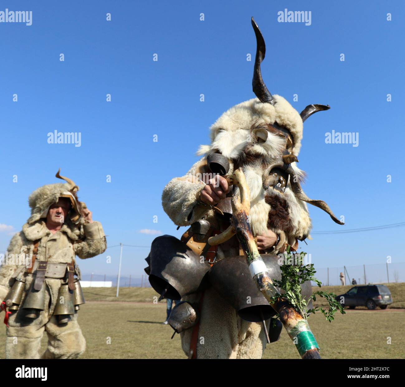 Masquerade festival in Elin Pelin, Bulgaria Stock Photo - Alamy
