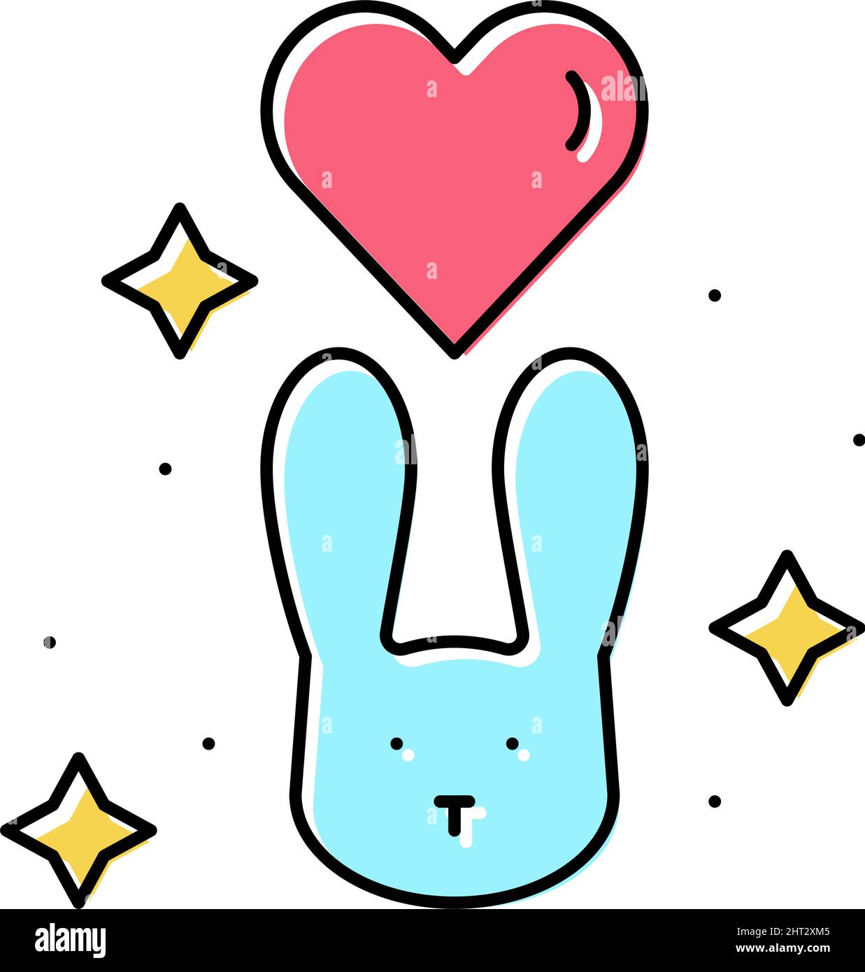 Bunny cage Stock Vector Images - Alamy