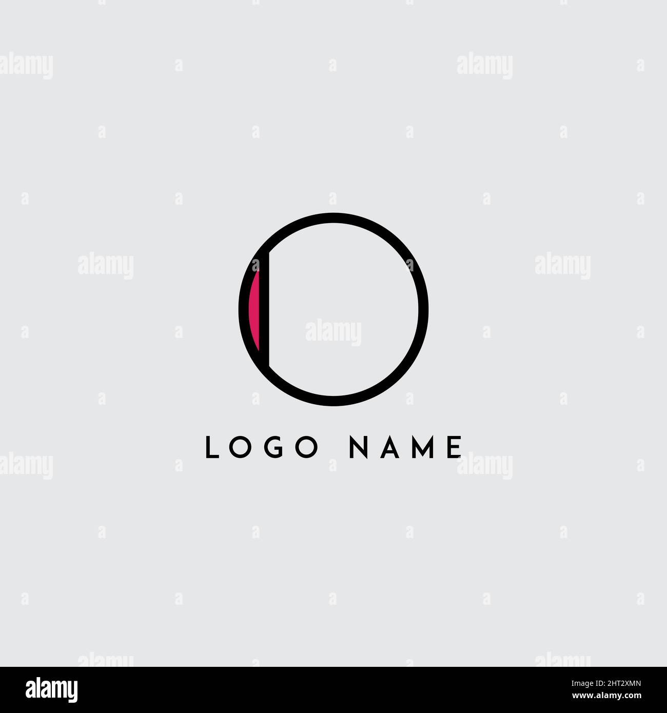 Colorful minimal initial letter O logo icon Stock Vector Image & Art ...