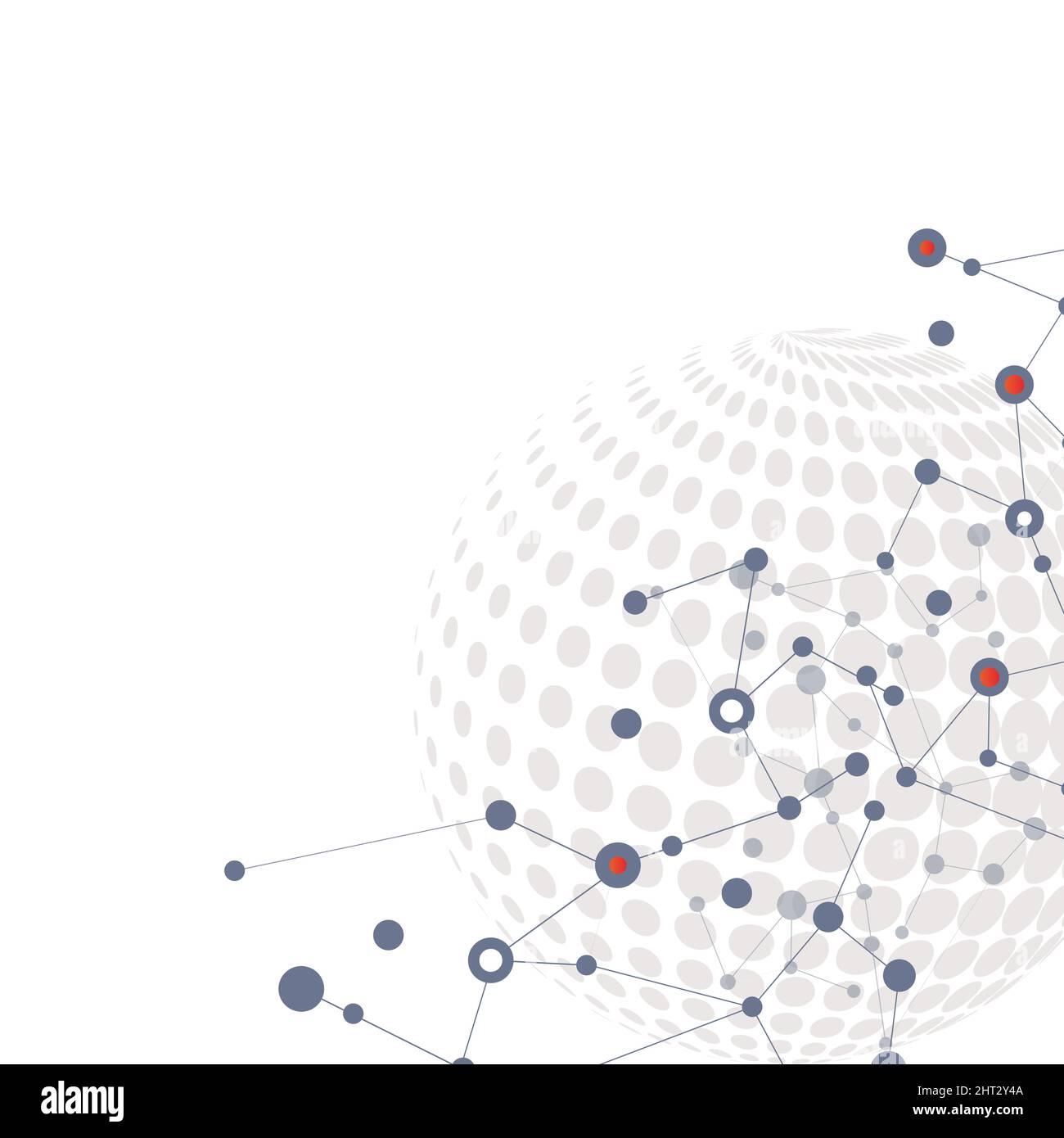 Molecule structure vector illustration background Stock Vector Image ...
