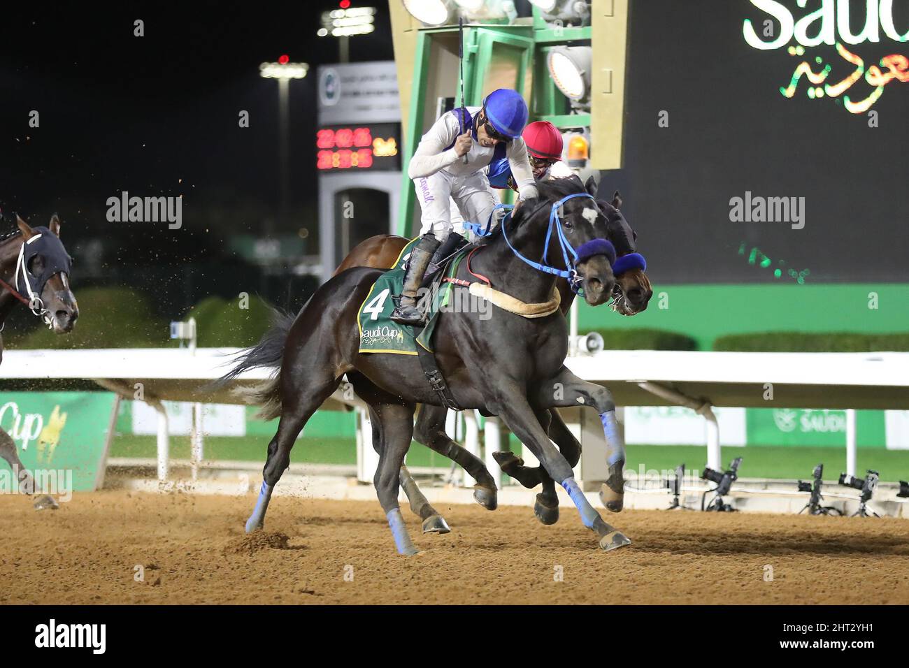 Riyadh, USA. 26th Feb, 2022. February 26, 2022: Emblem Road #4 ridden ...