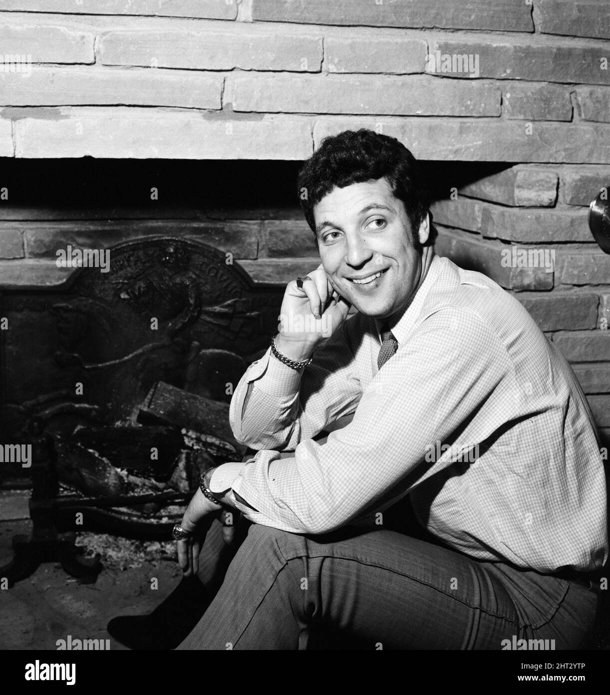 Singer Tom Jones, Friday 2nd December 1966 Stock Photo - Alamy