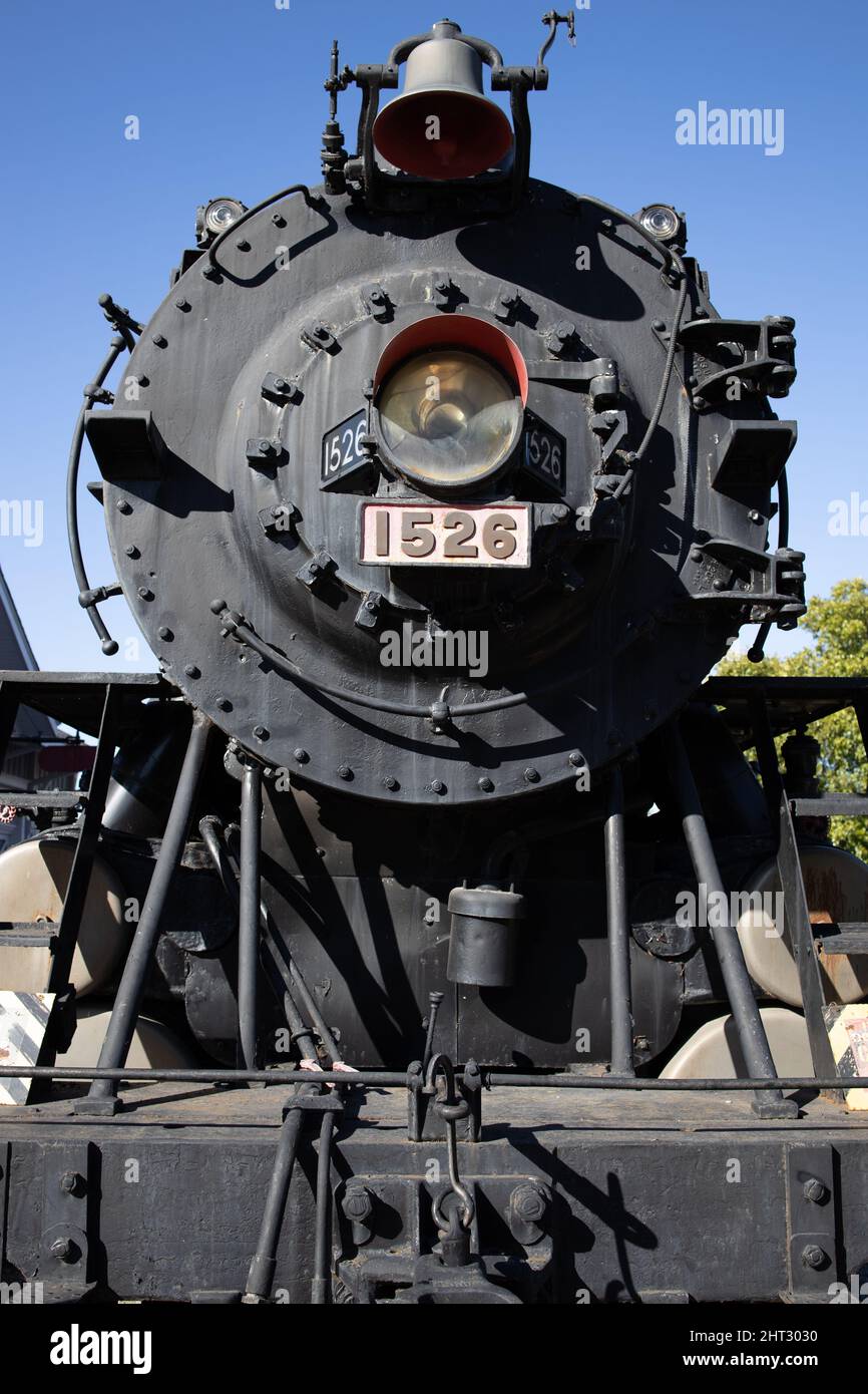 Black train engine hi-res stock photography and images - Alamy