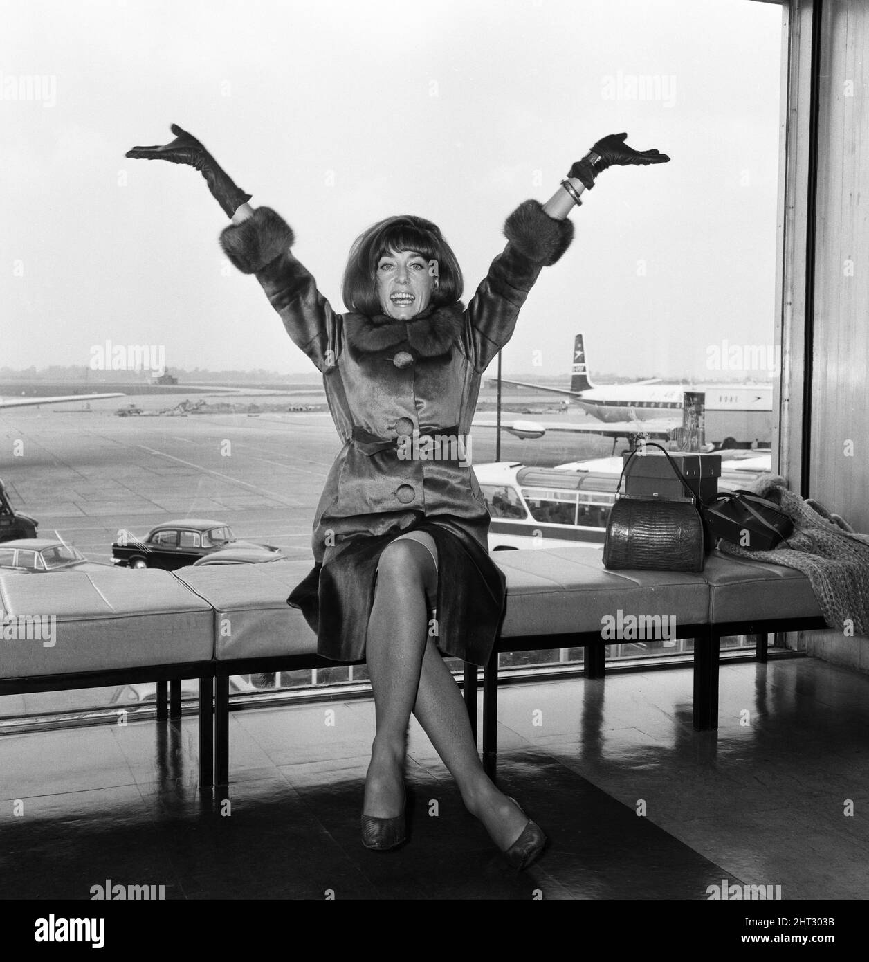 Dancer, choreographer and actress Gillian Lynne arriving at London ...