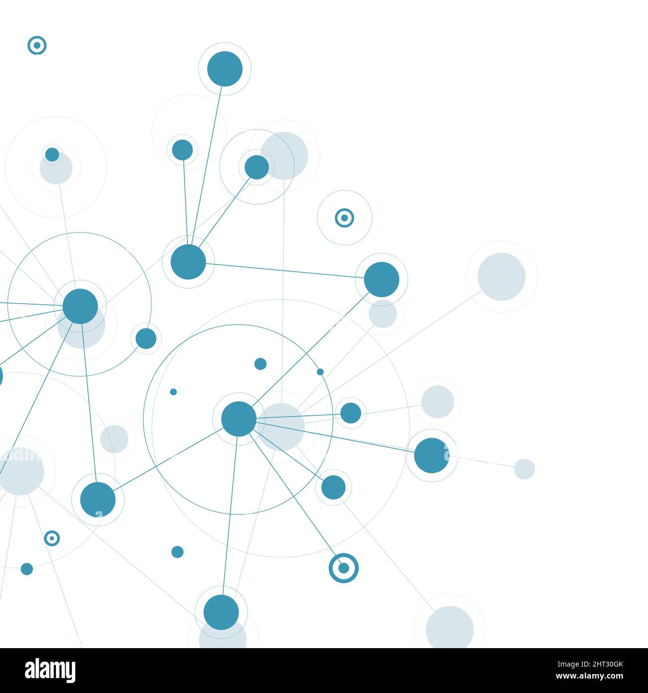 Vector network connection dna Stock Vector Images - Alamy