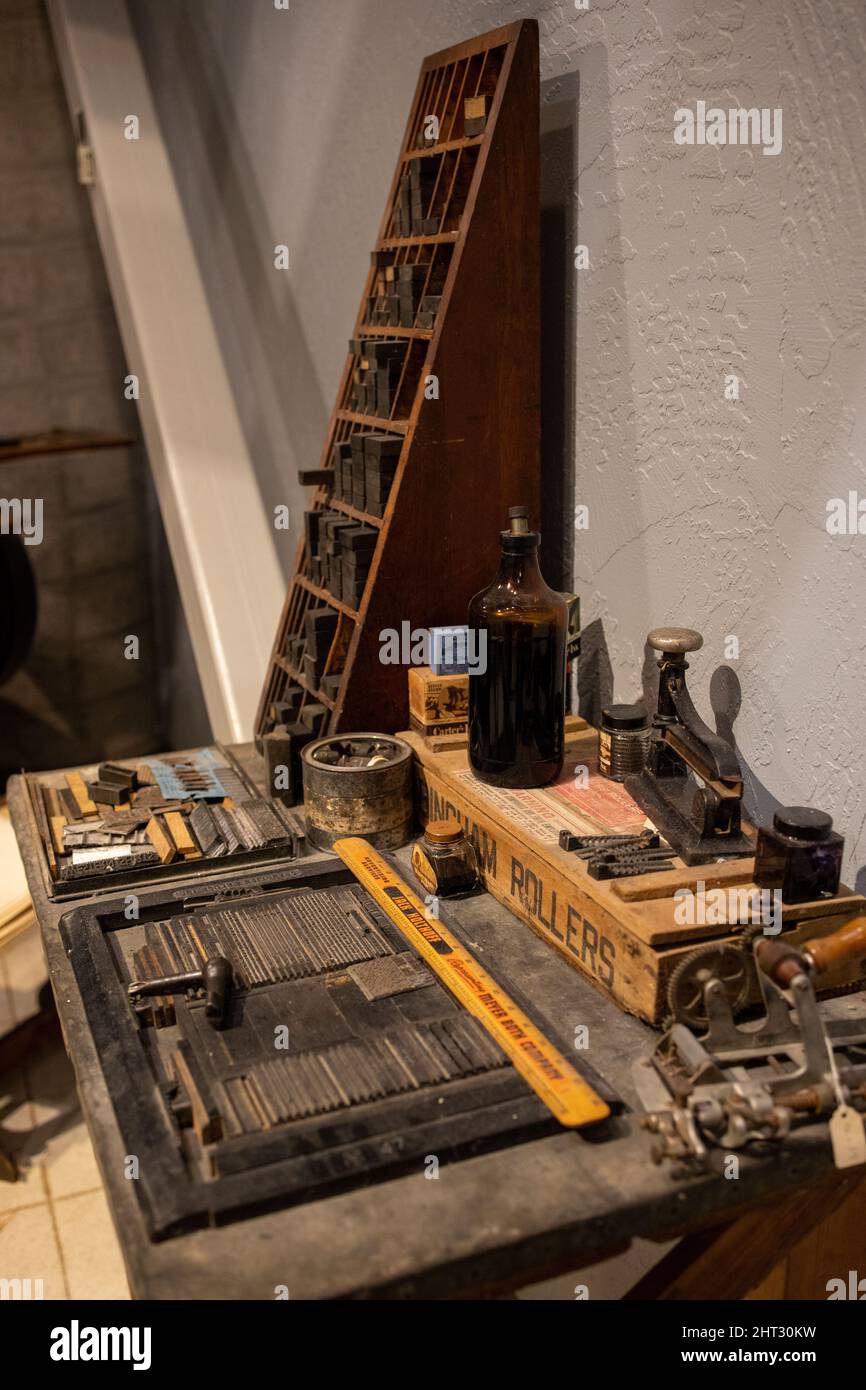 Printing station hi-res stock photography and images - Alamy