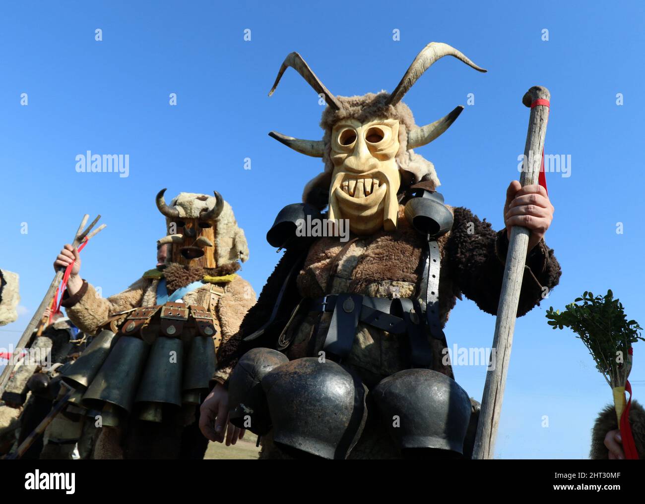 Masquerade festival in Elin Pelin, Bulgaria Stock Photo - Alamy