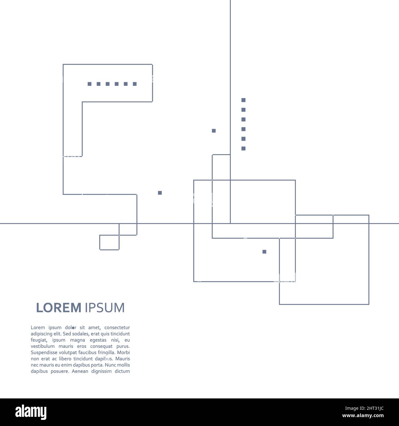 Wireframe element with abstract figure Stock Vector Image & Art - Alamy