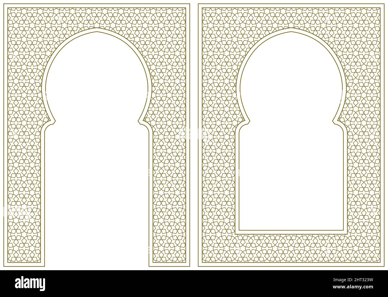 Arabic arch pattern hi-res stock photography and images - Alamy
