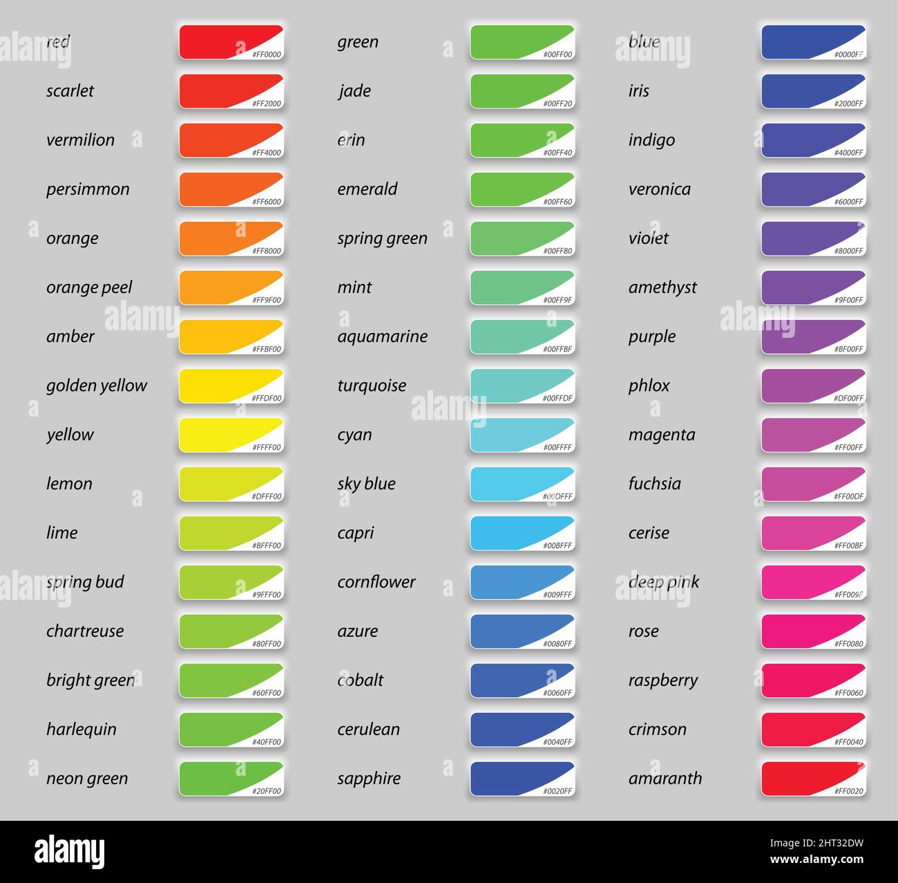 Swatch color palette. Neomorphism vector style design Stock Vector ...