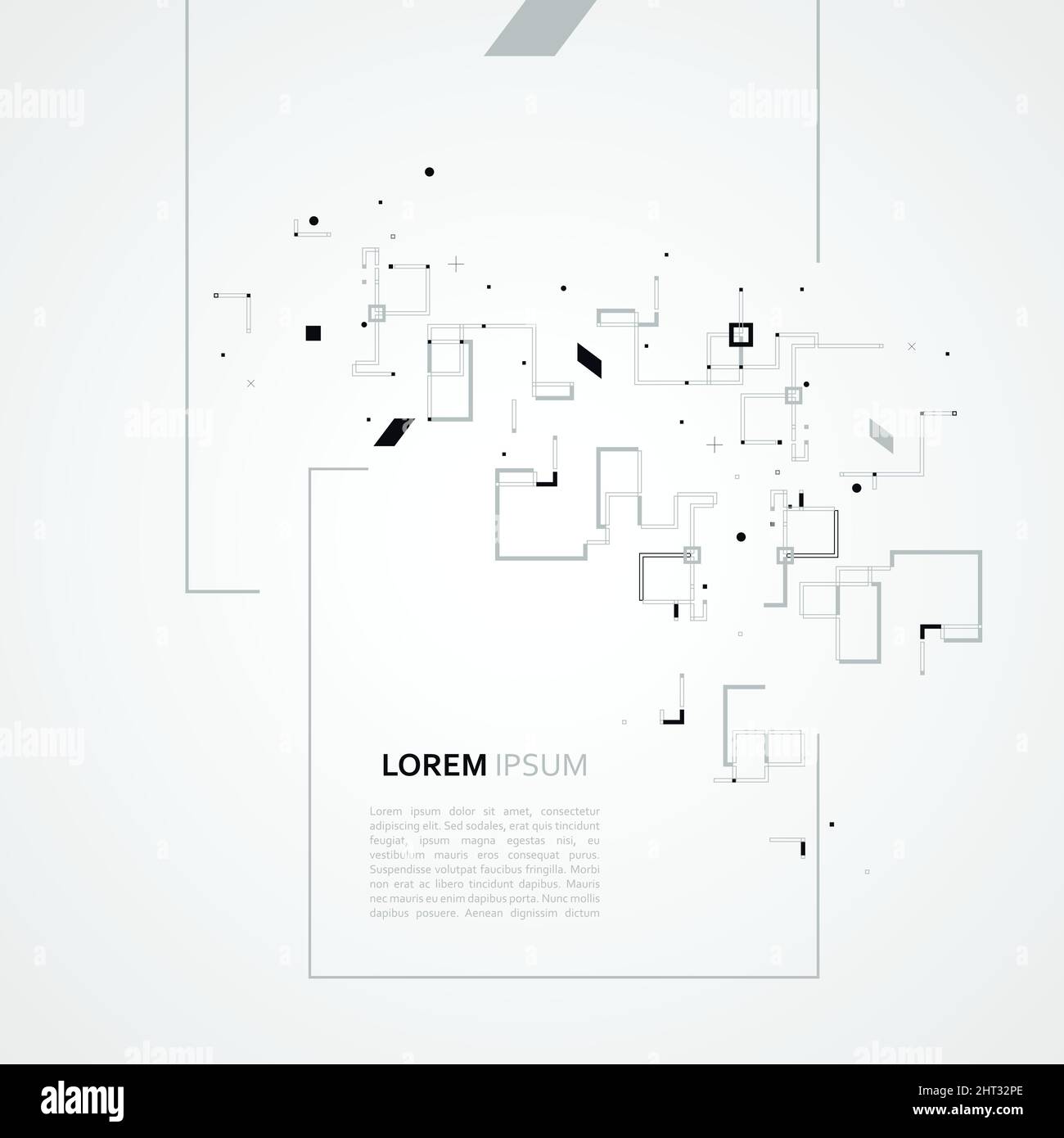 Set minimalistic outline abstract Stock Vector Images - Alamy