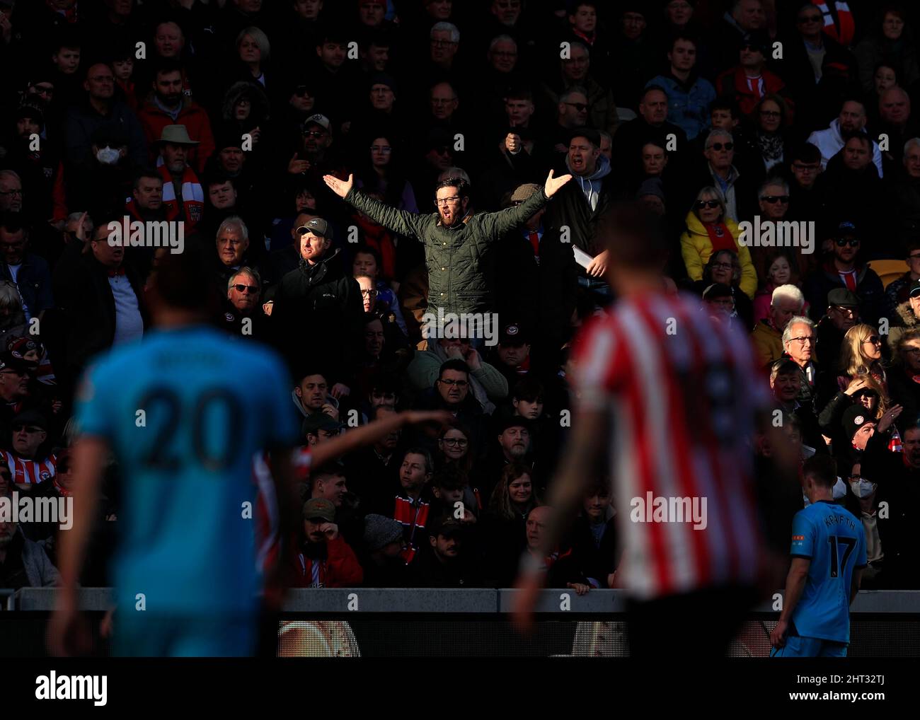 26th February 2022 ; Brentford Community Stadium, London, England ...