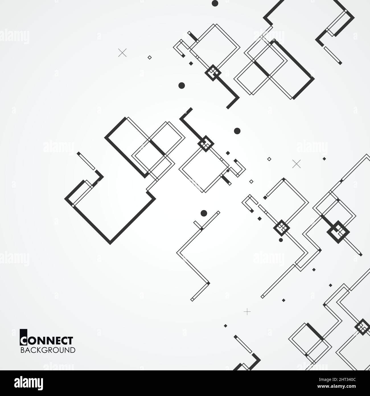 Geometric art architecture Stock Vector Images - Alamy