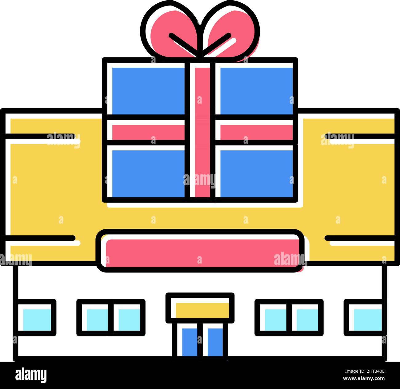 toy shop color icon vector illustration Stock Vector Image & Art - Alamy