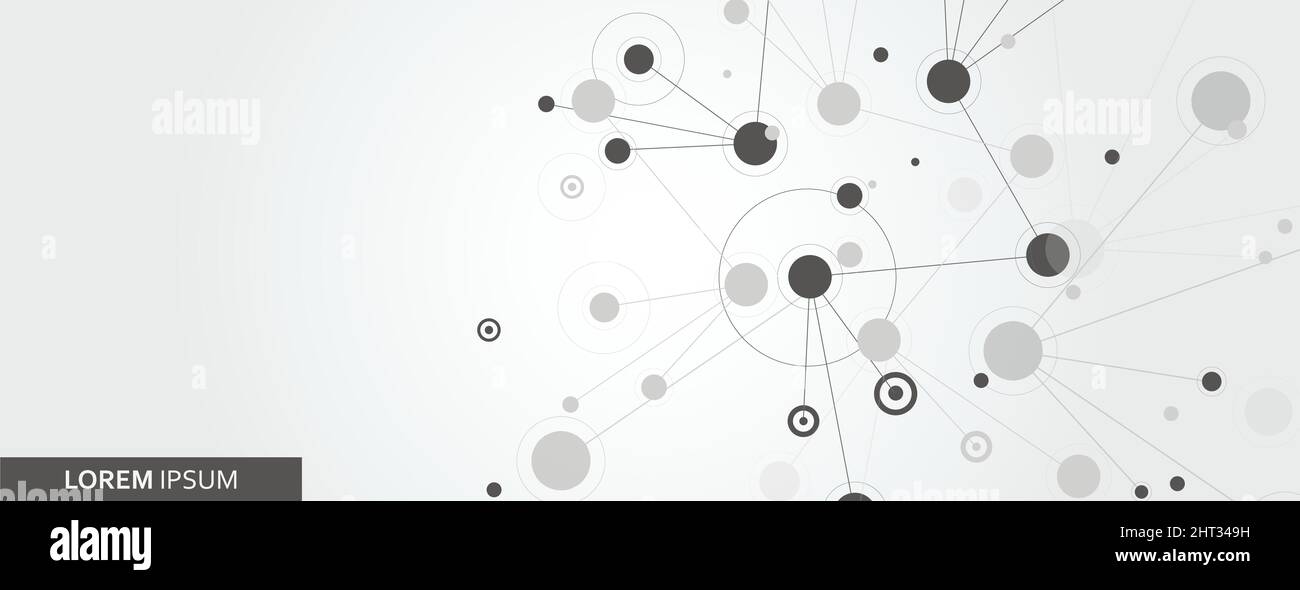 Abstract connection structure Stock Vector Image & Art - Alamy