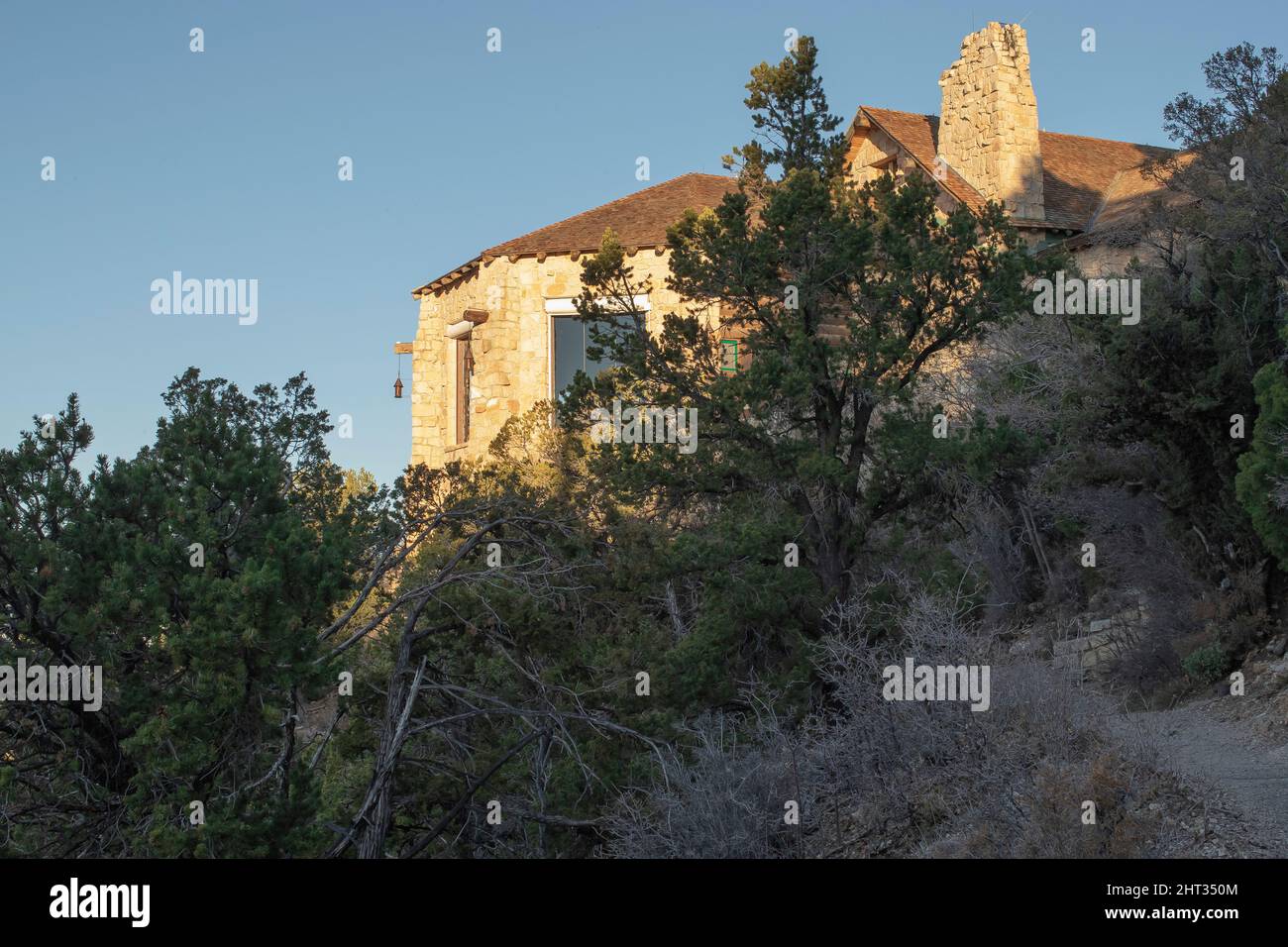 Plenty of stone buildings and cabins here. Summer and fall are ...