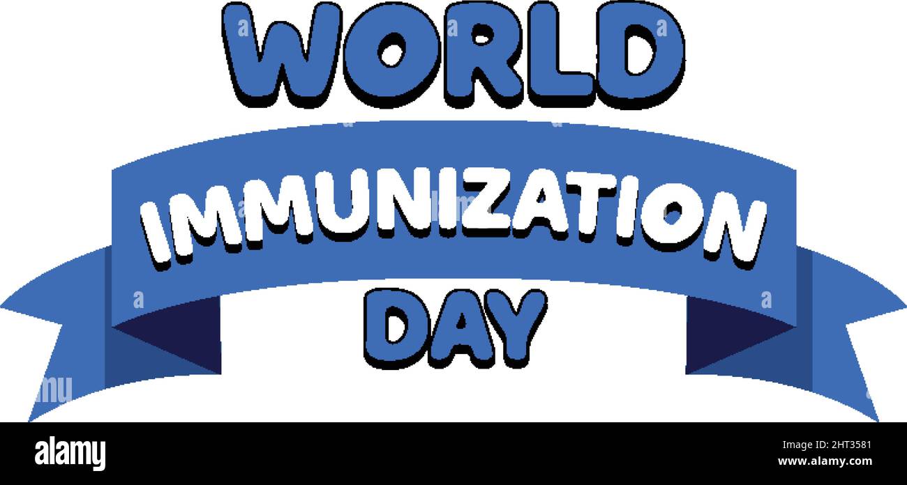 World immunization day banner design illustration Stock Vector Image ...
