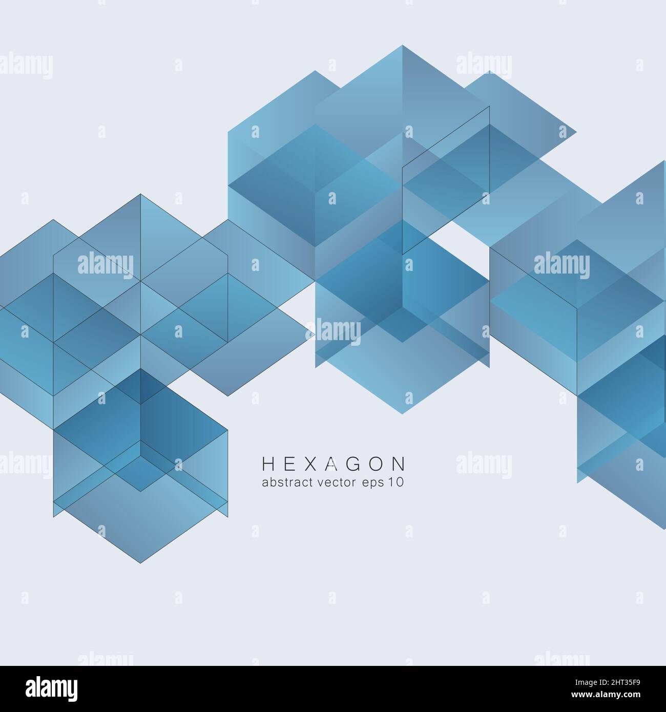 Abstract geometric overlapping triangles background. Cover template ...