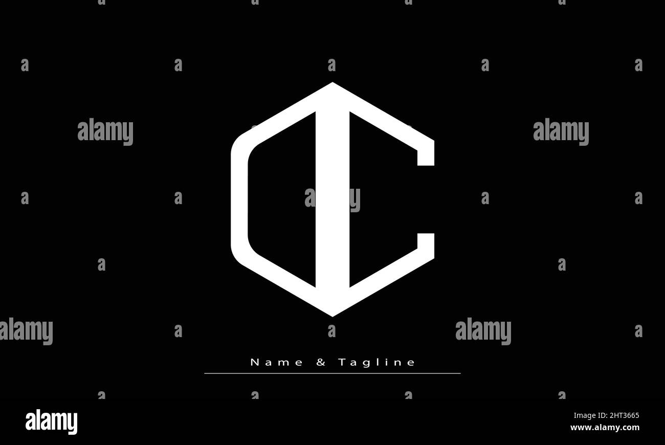 Alphabet letters Initials Monogram logo DC, DC Stock Vector Image & Art ...