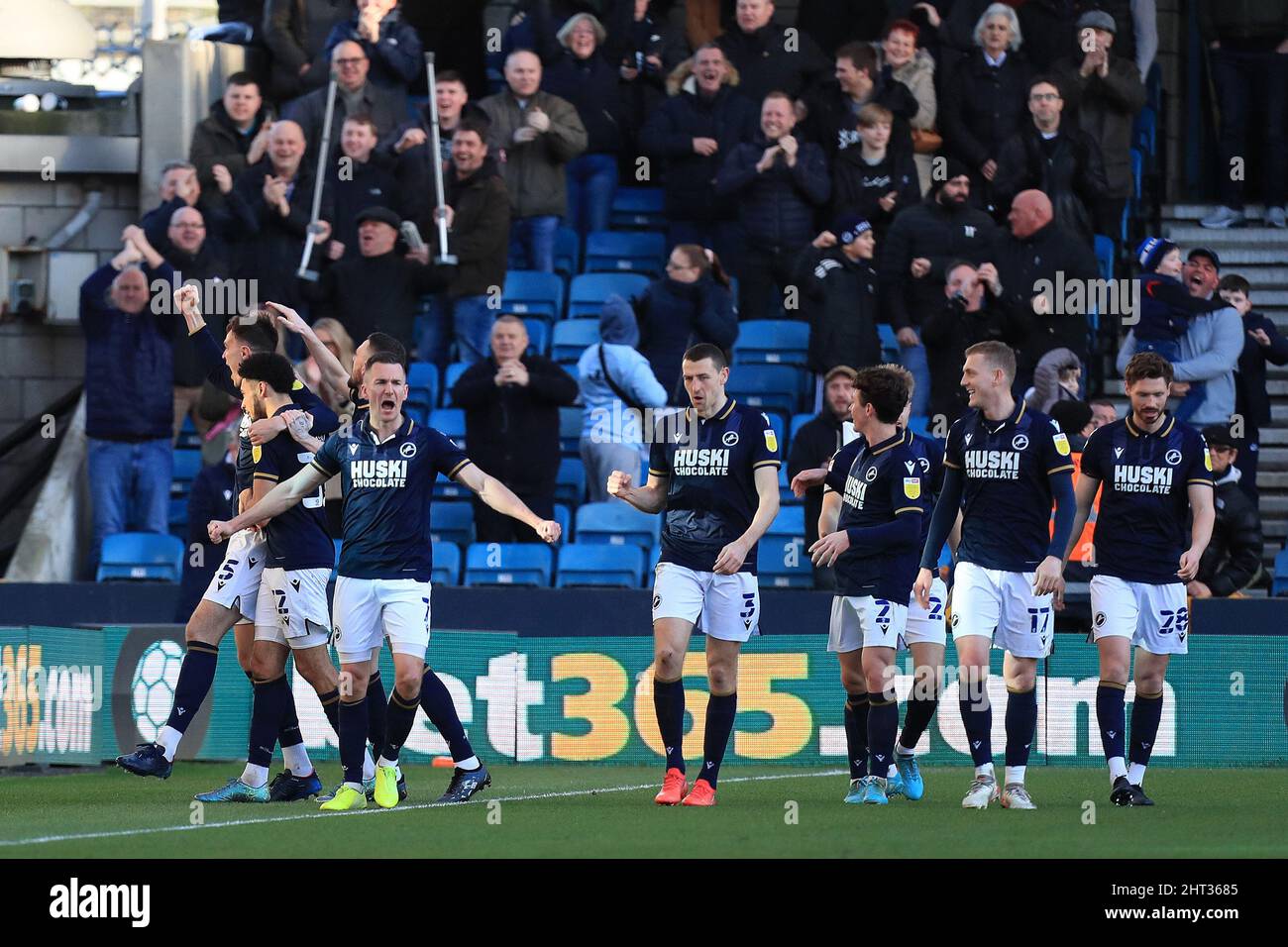 Millwall the den celebrate hi-res stock photography and images - Alamy