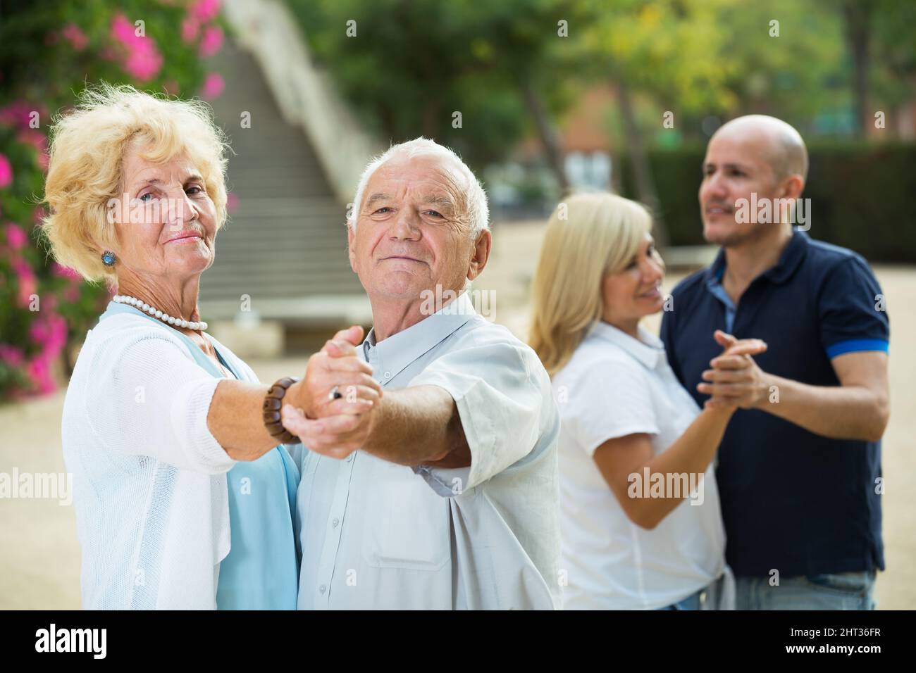 Father dancing waltz with daughter hi-res stock photography and images ...