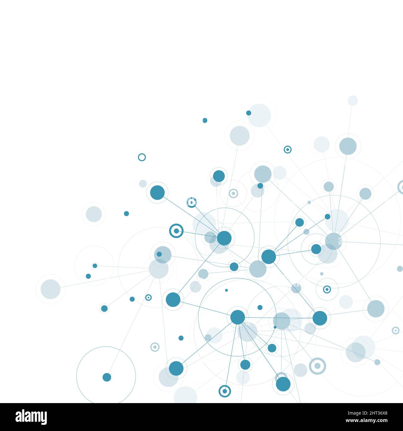 Abstract Vector Network Connection Structure Stock Vector Image And Art Alamy