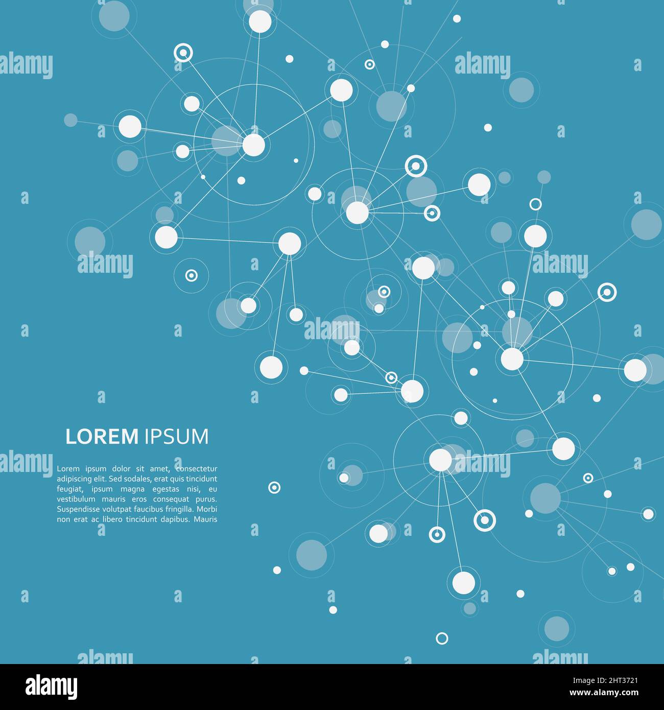 Connection science molecule background Stock Vector Image & Art - Alamy