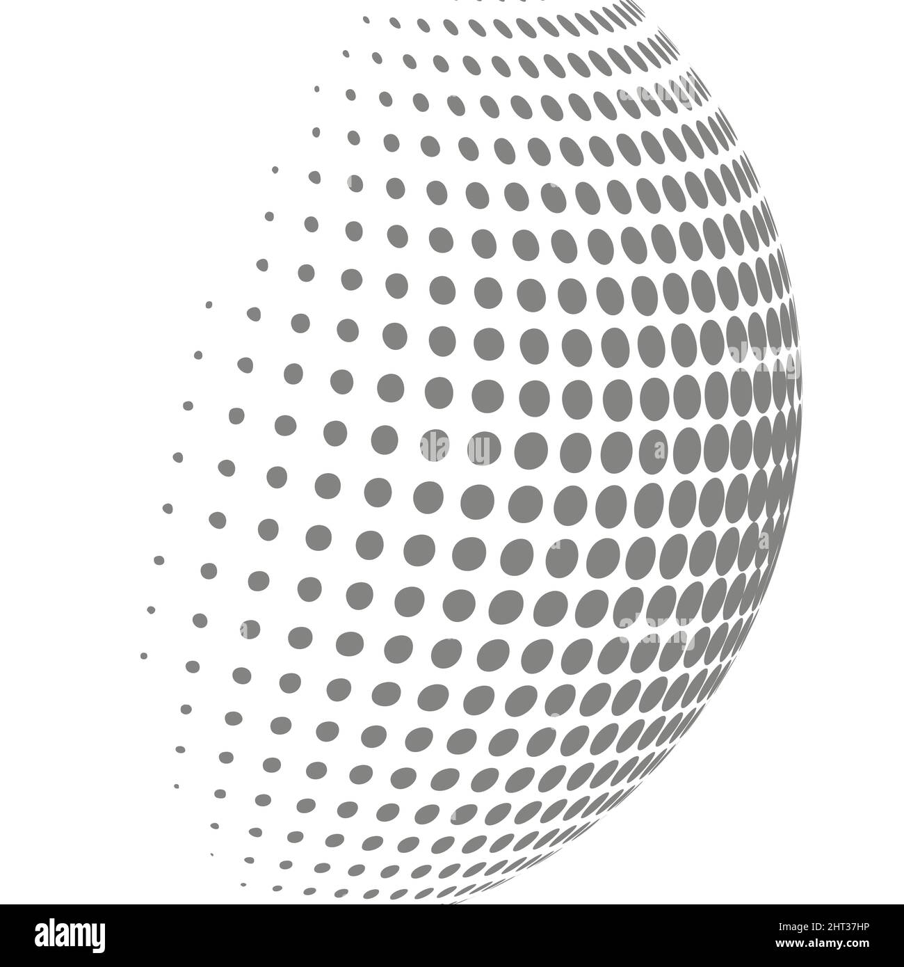 Vector halftone sphere design element Stock Vector Image & Art - Alamy