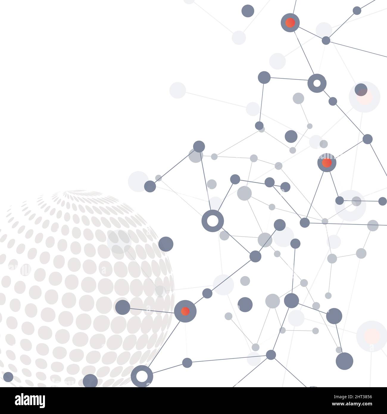 Molecule structure vector illustration background Stock Vector Image ...