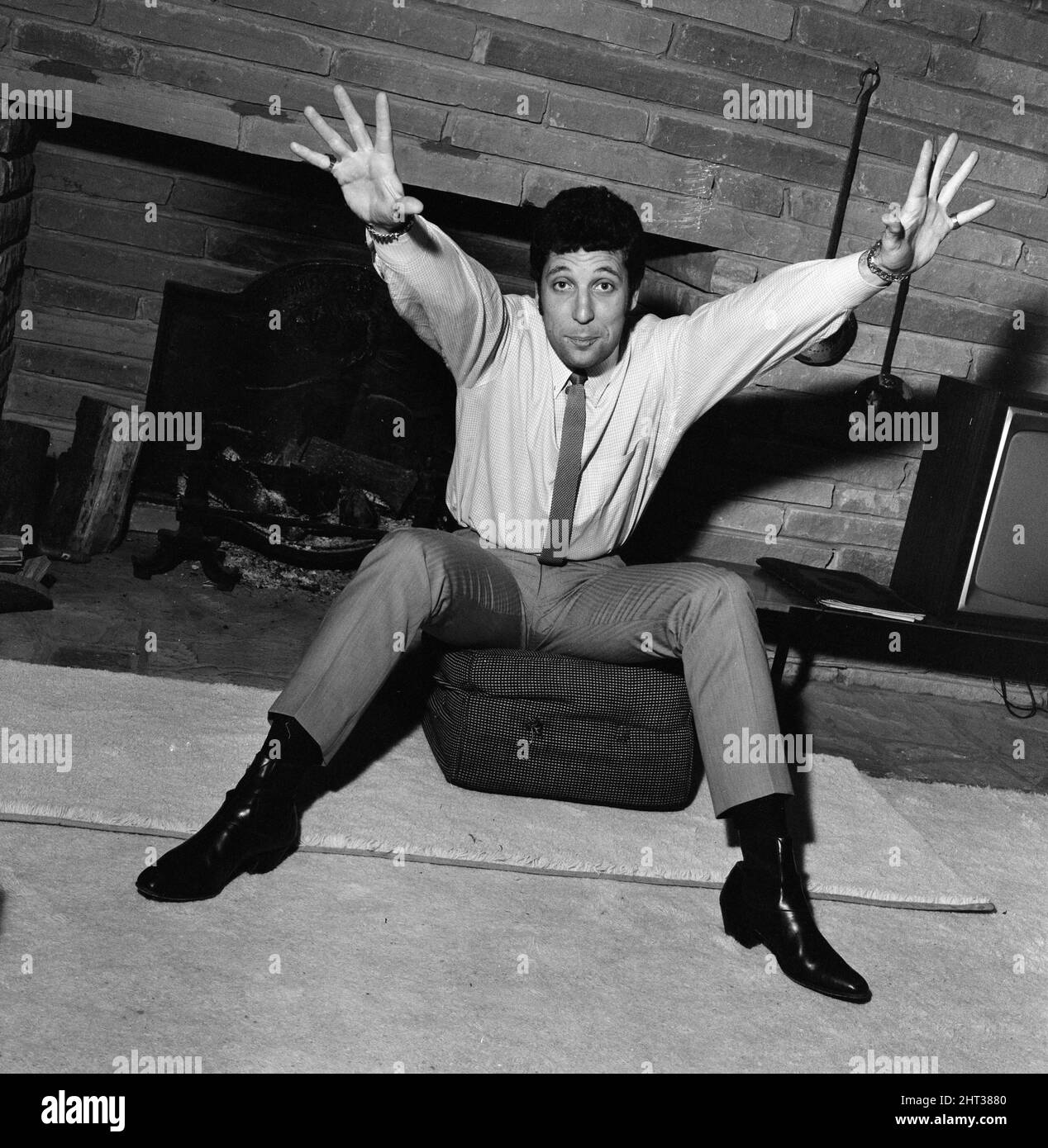 Singer Tom Jones, Friday 2nd December 1966 Stock Photo - Alamy