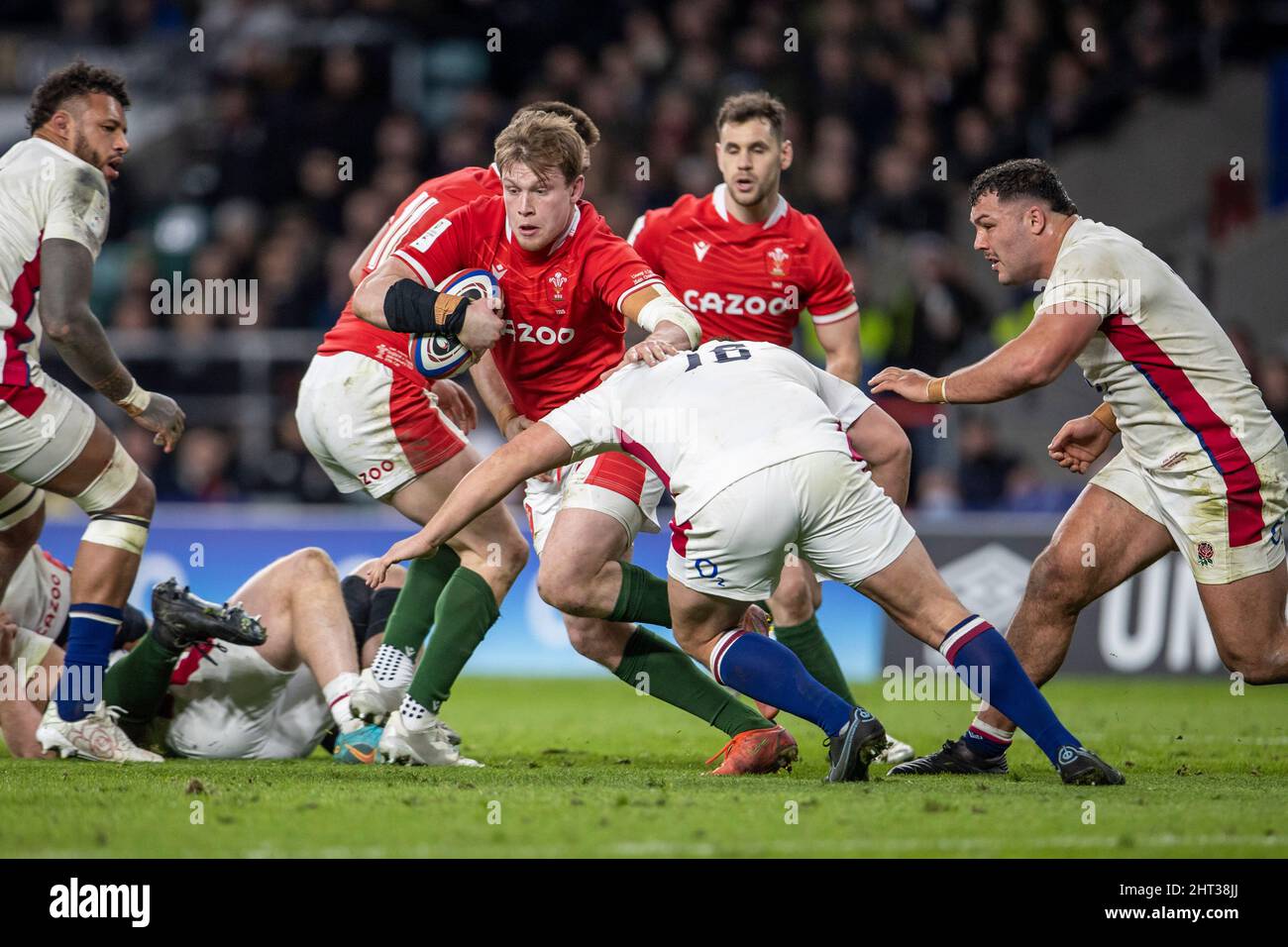Tompkins six nations 2022 rugby hi-res stock photography and images - Alamy