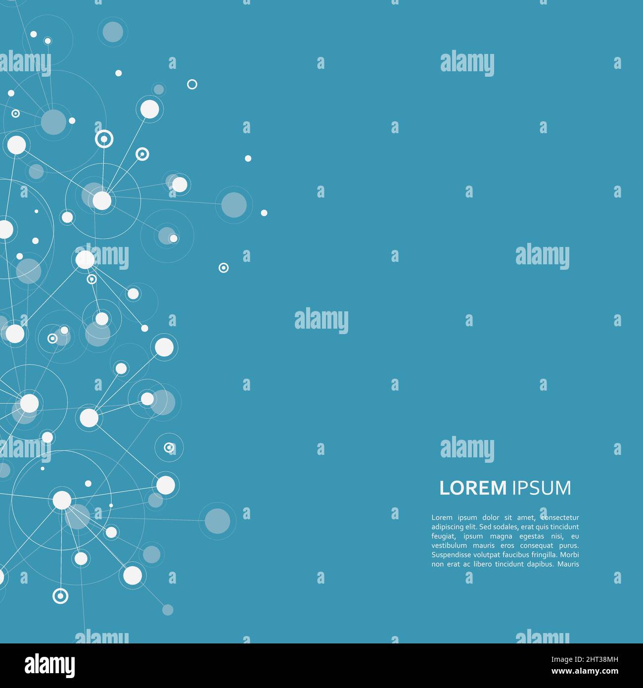 Connection science molecule background Stock Vector Image & Art - Alamy