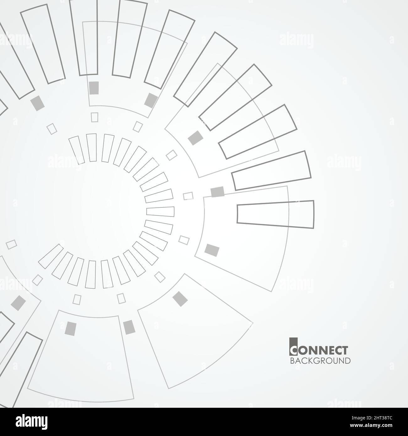 Technological circle with geometry elements Stock Vector Image & Art ...