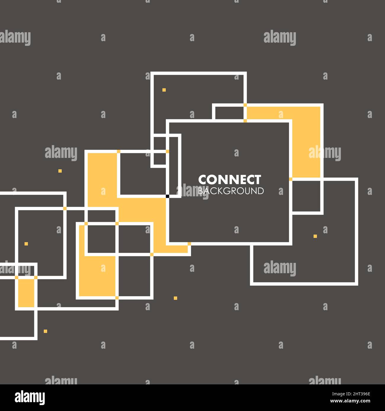 Overlapping squares background Stock Vector Images - Alamy