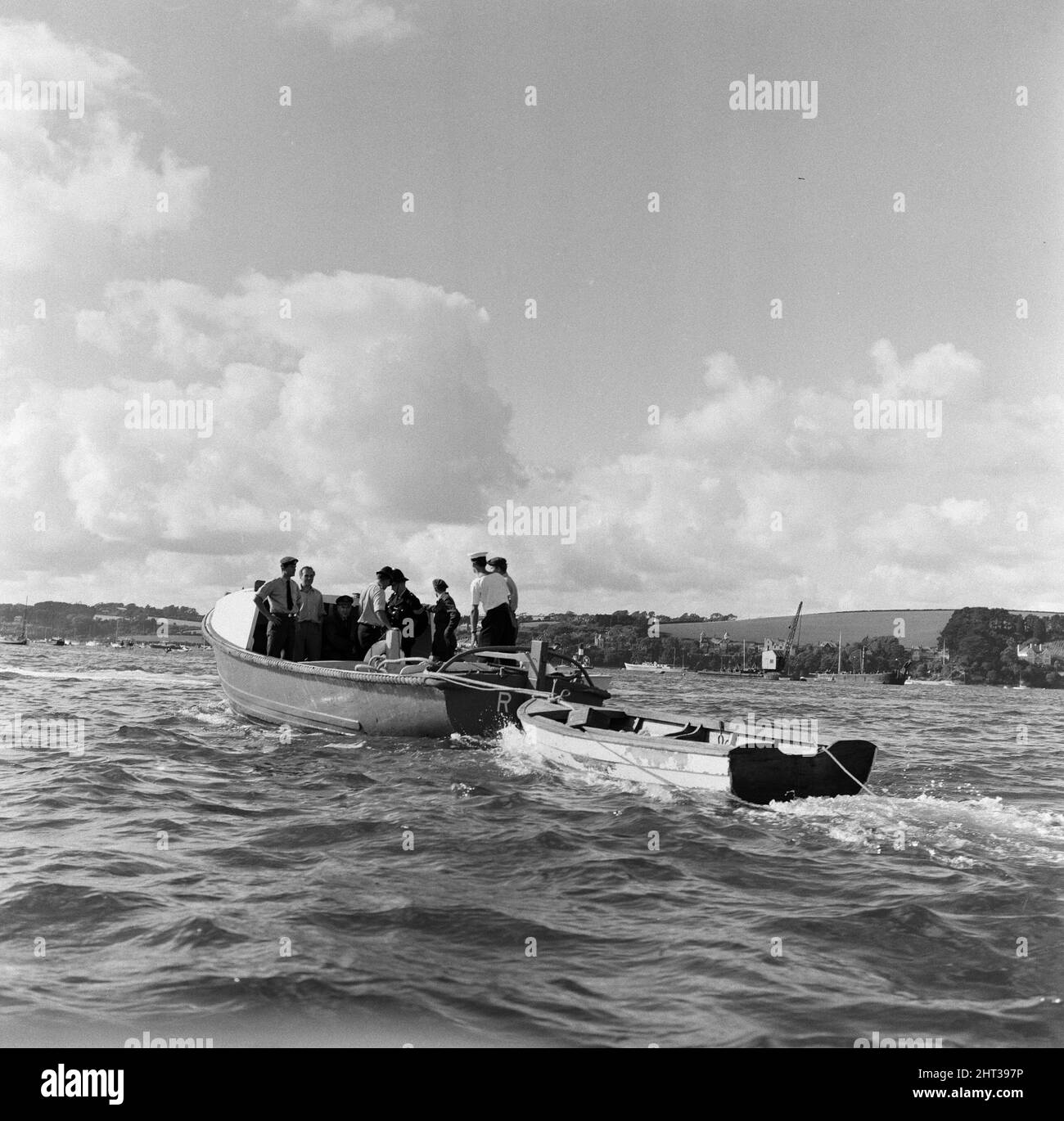 The search for the missing pleasure boat Darlwyne which sunk on the ...