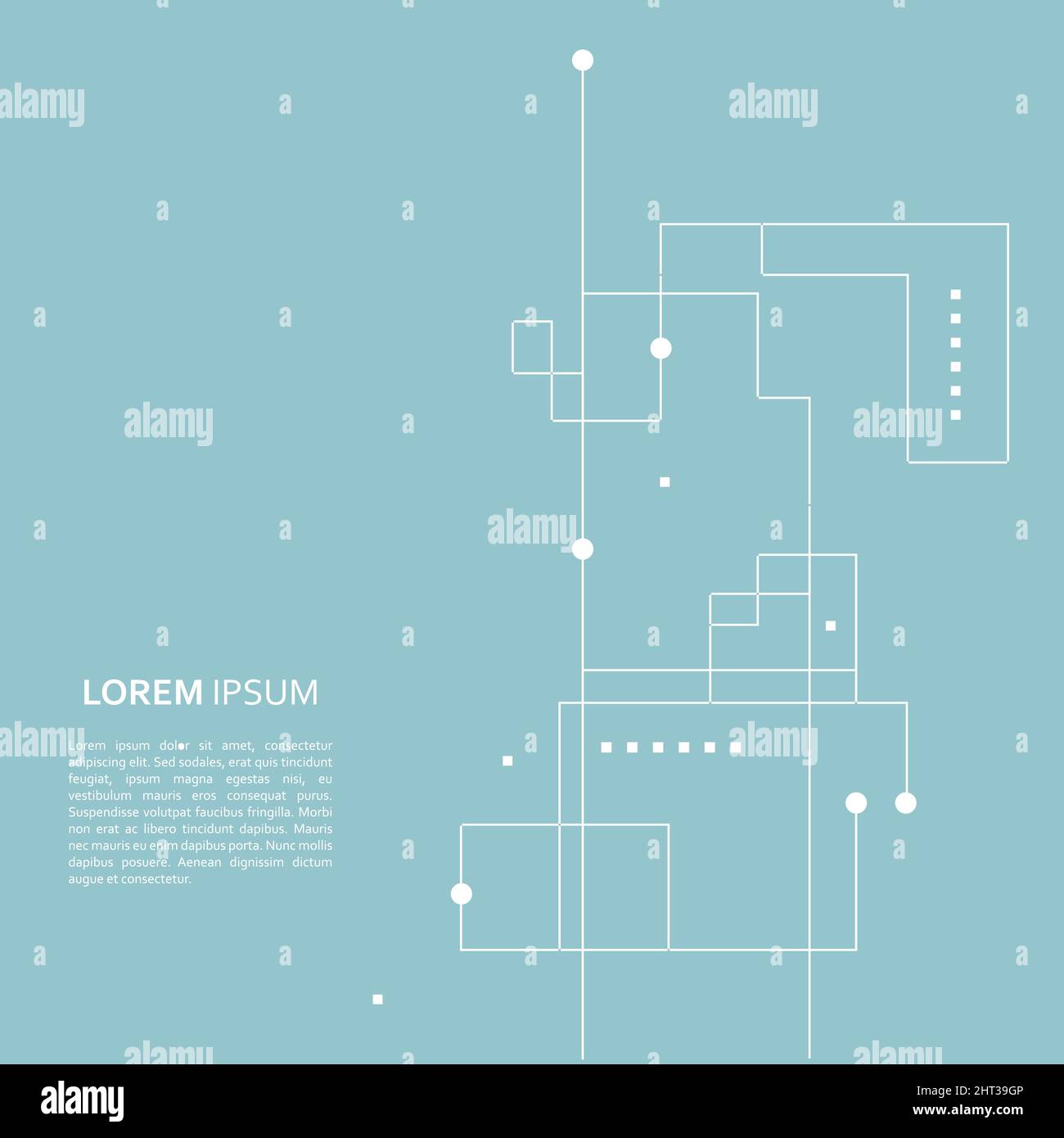 Vector blue background with repeating squares Stock Vector Image & Art ...