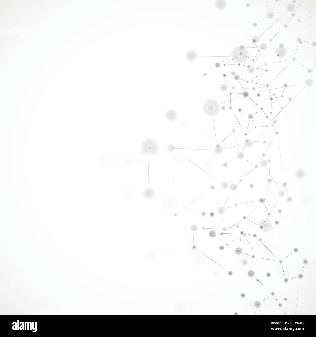 Vector abstract science background with place for text Stock Vector Image & Art - Alamy