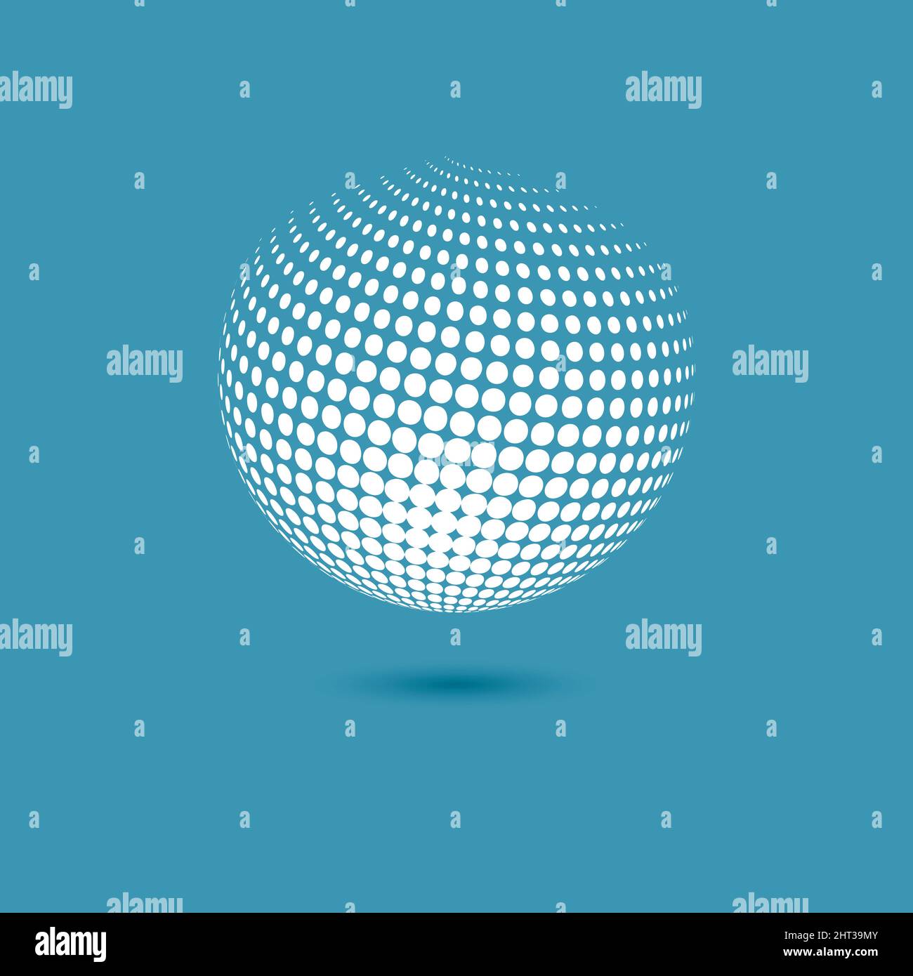 Vector halftone spheres Stock Vector Image & Art - Alamy