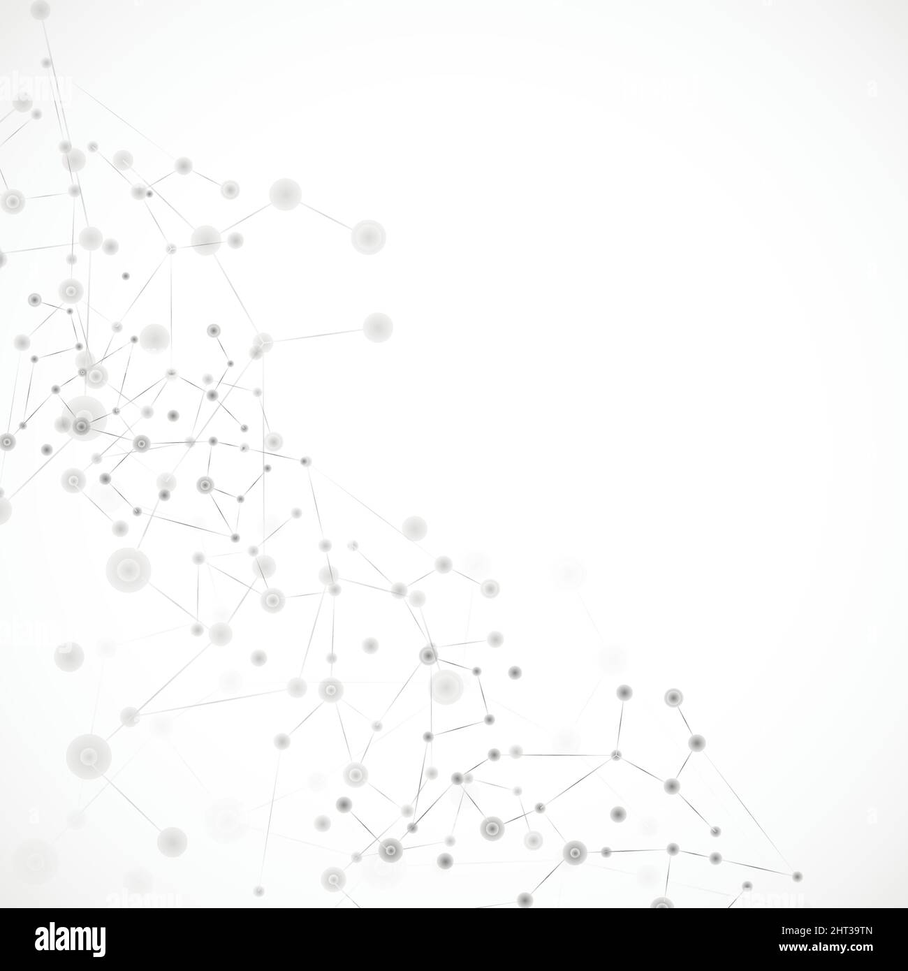 Vector abstract science background with place for text Stock Vector ...