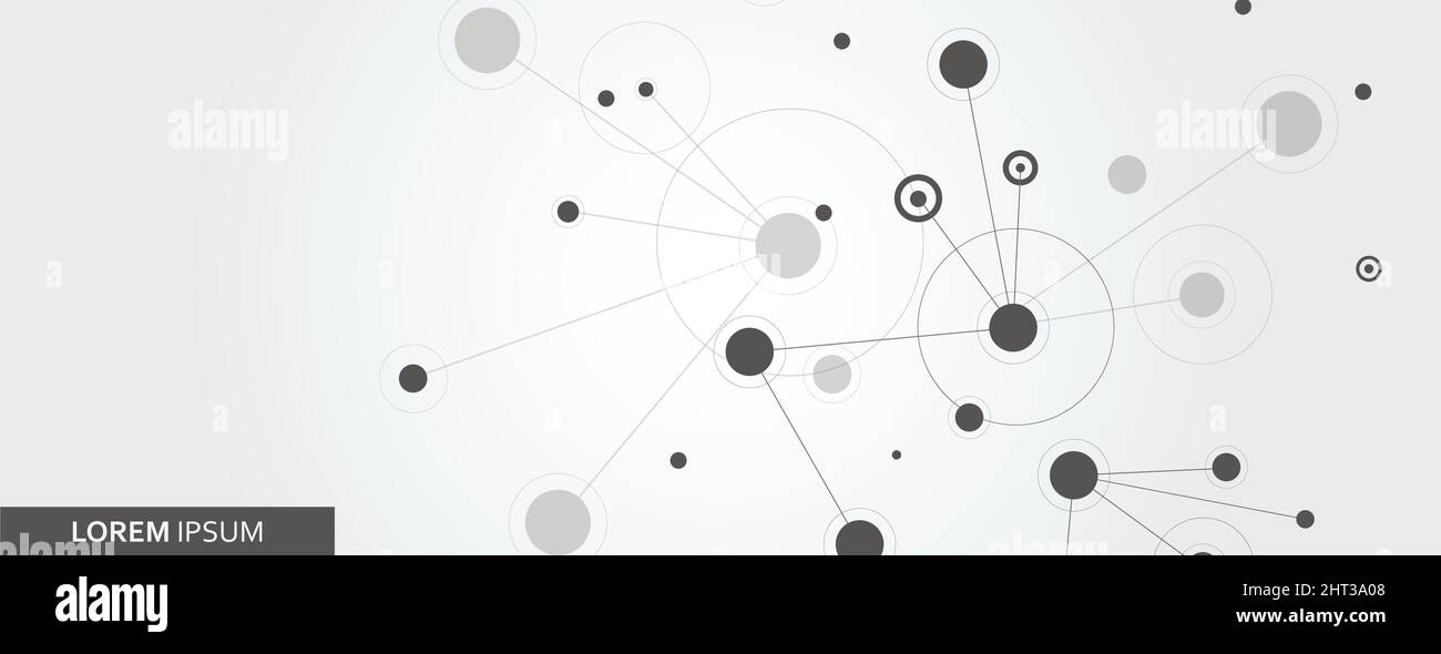 Abstract connection structure Stock Vector Image & Art - Alamy