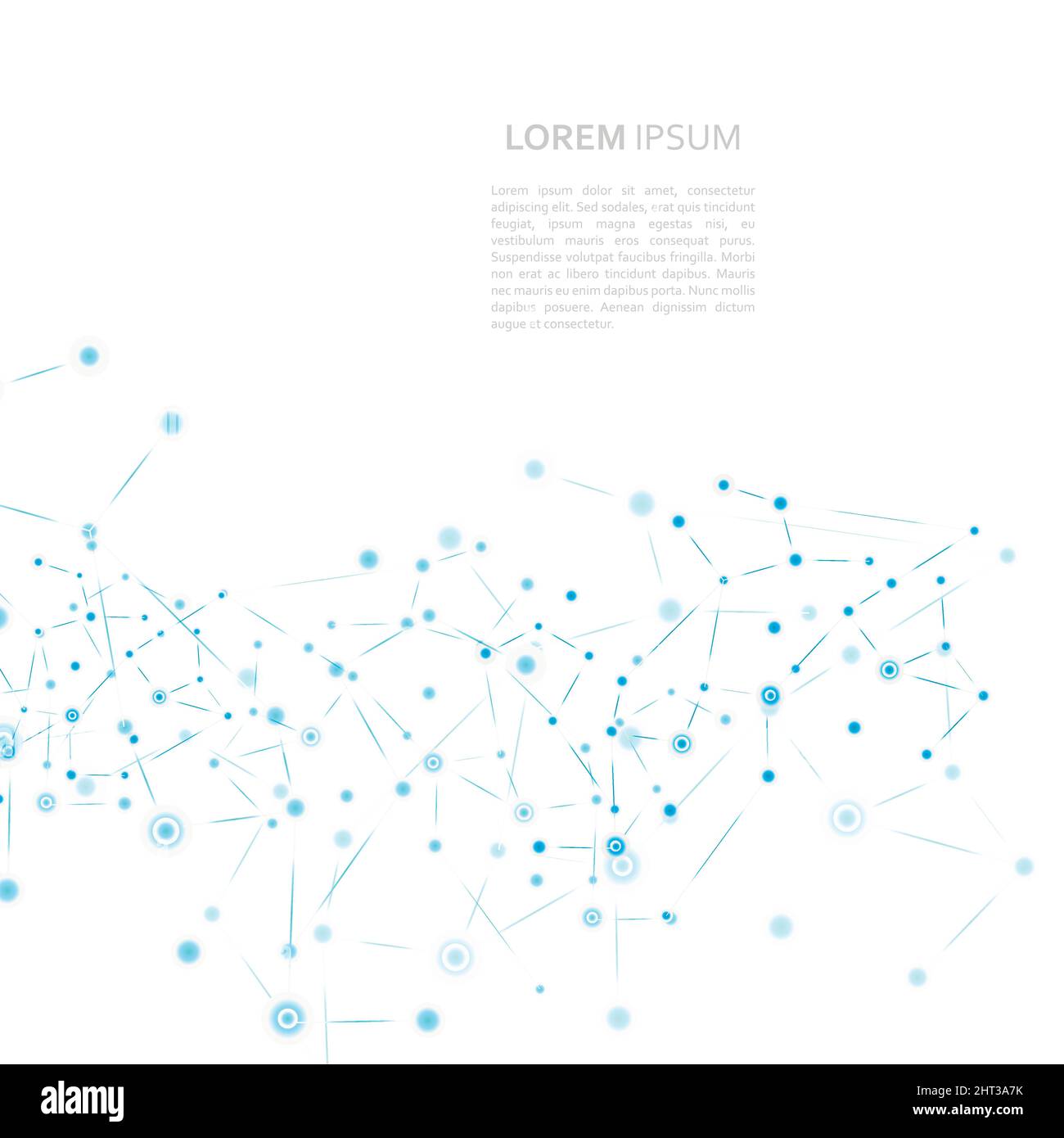 Molecule structure vector background Stock Vector Image & Art - Alamy