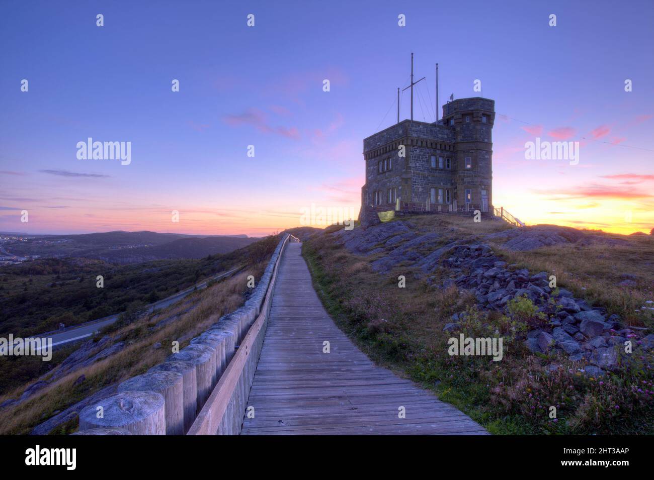Cabot tower on signal hill hi-res stock photography and images - Alamy