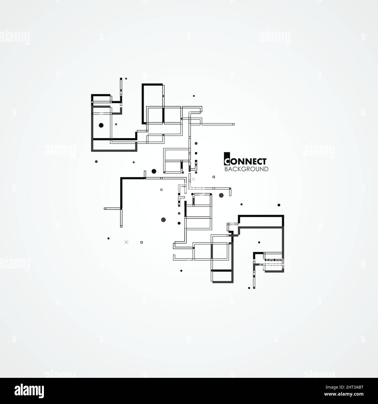 Line, square, circle elements Stock Vector Image & Art - Alamy