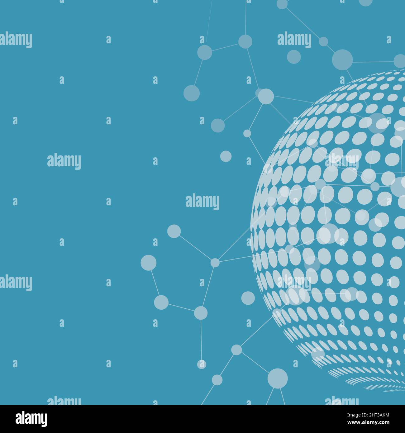 3d molecule model Stock Vector Images - Alamy