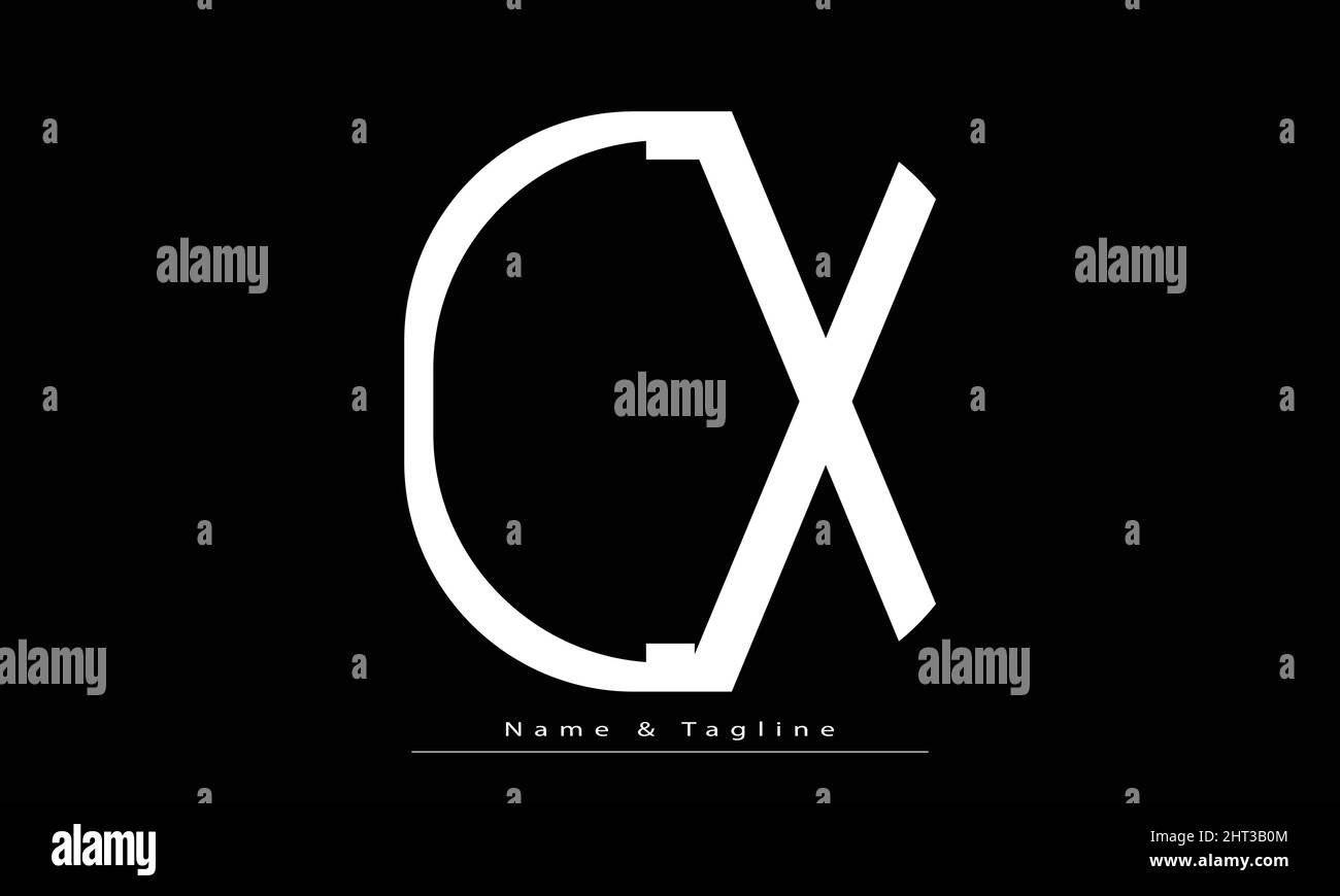Alphabet letters Initials Monogram logo CX, XC Stock Vector Image & Art ...