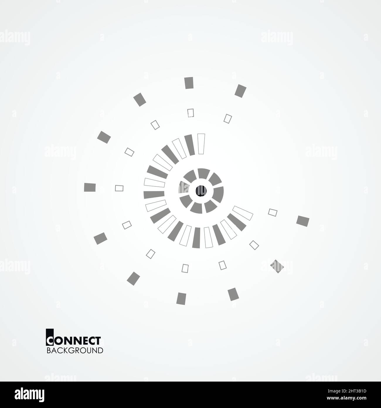 Technological circle with geometry elements Stock Vector Image & Art ...